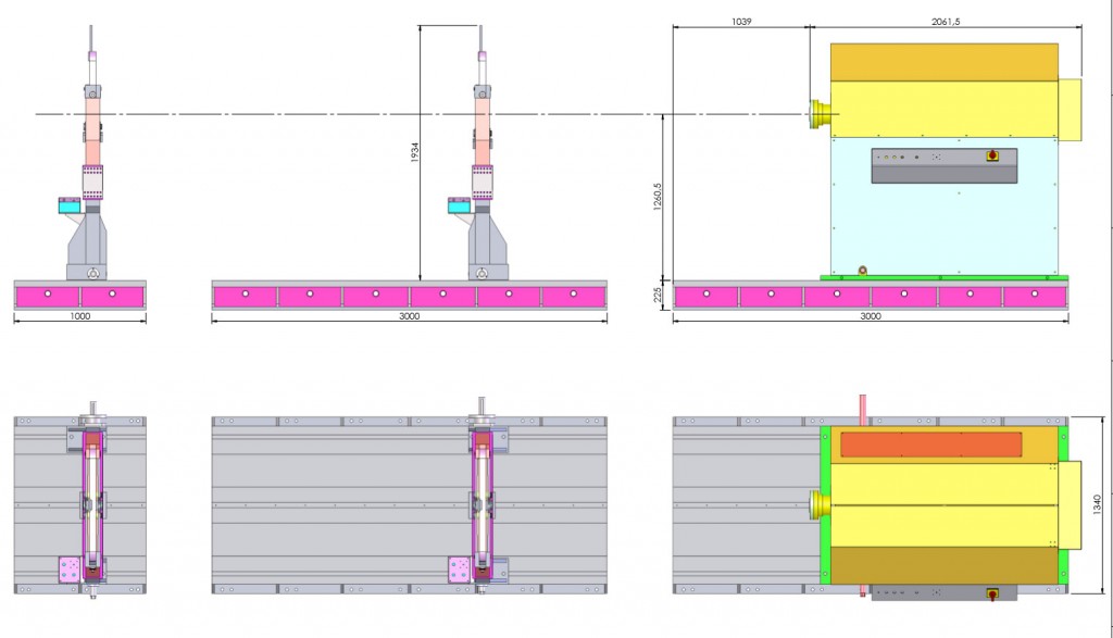 Machine Dimensions | Messmatic - Balancing Machines and Garage Equipment